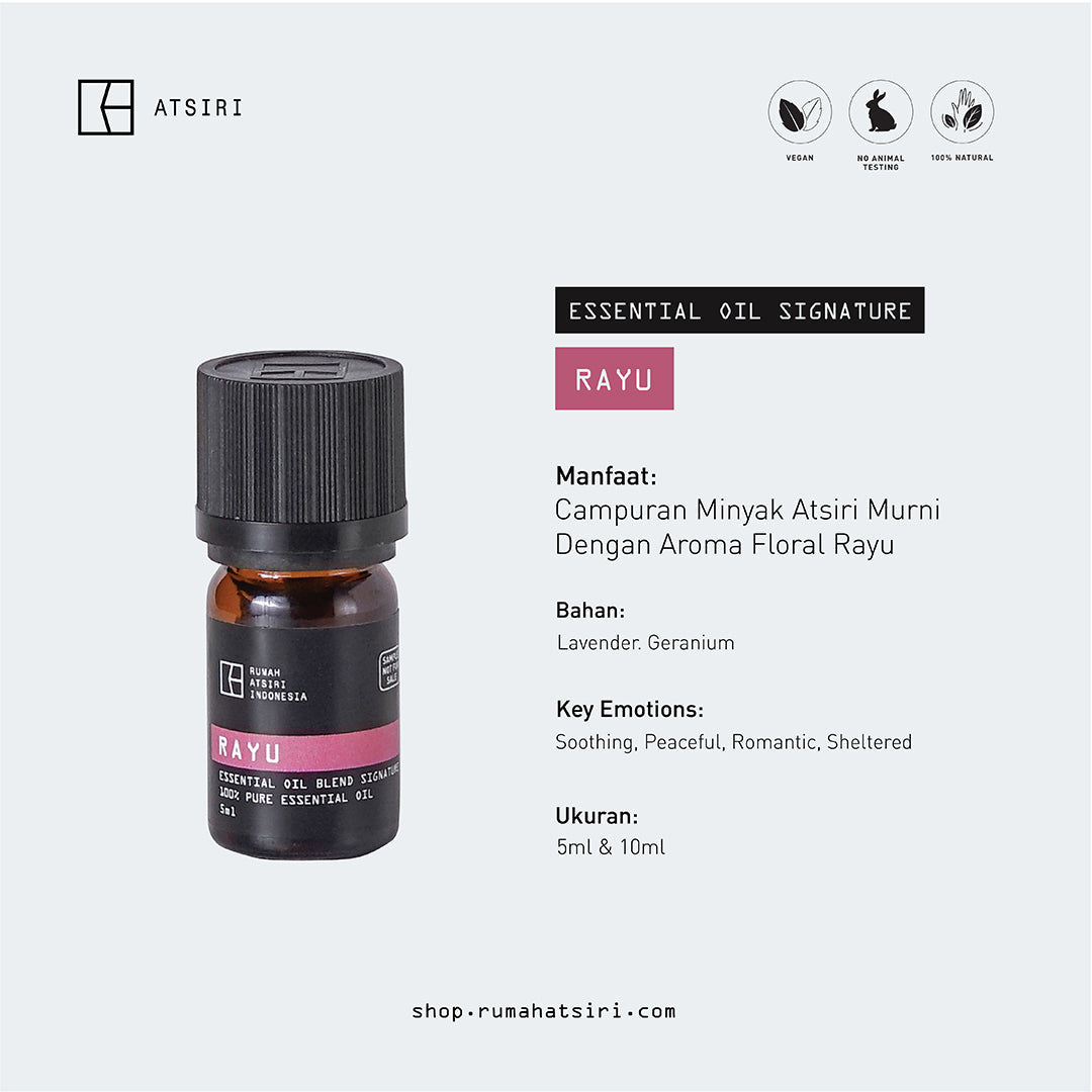 Rayu Essential Oil Signature - Rumah Atsiri – ATSIRI-SHOP